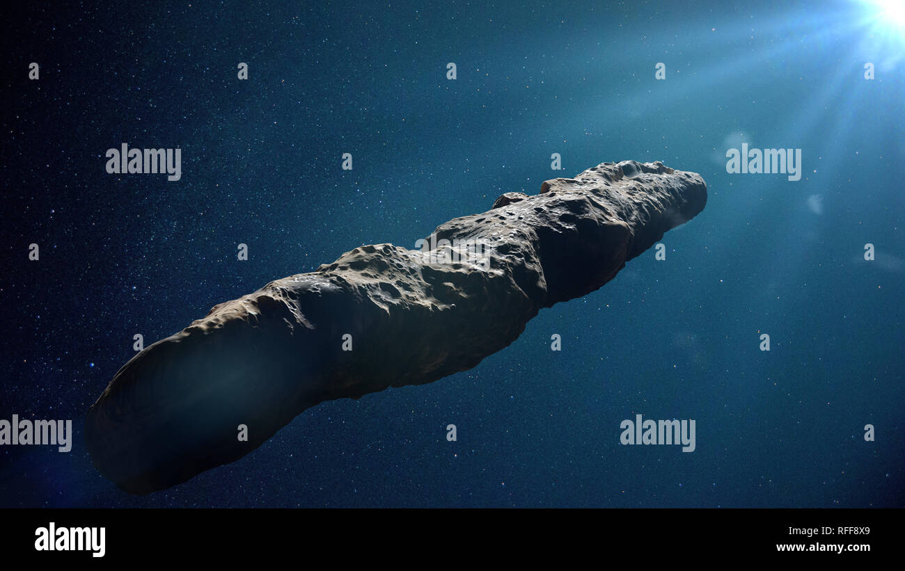 Oumuamua comet, interstellar object passing through the Solar System ... Oumuamua comet, interstellar object passing through the Solar System ...
