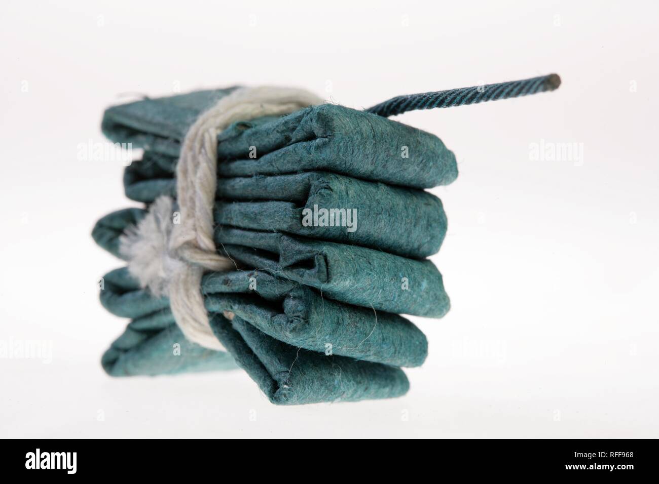 Display of fireworks - firecracker jumping cracker Stock Photo - Alamy