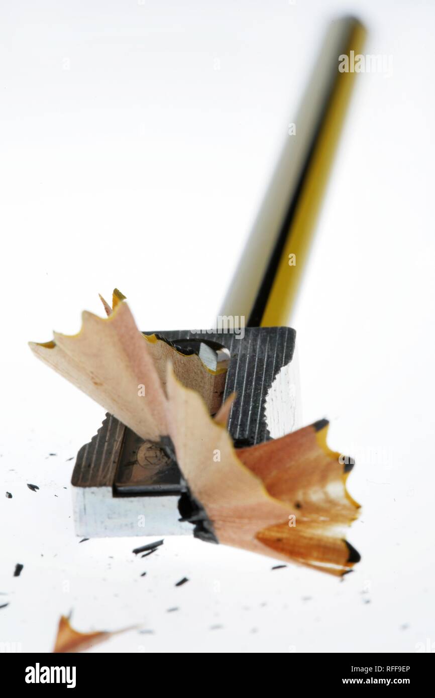 Pencil sharpener macro close up hi-res stock photography and images - Alamy