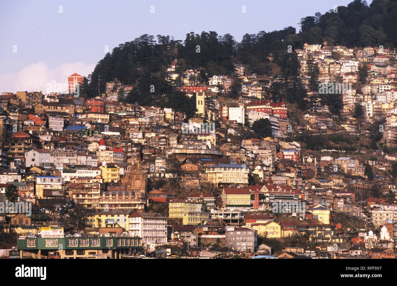 Shimla hill station hi-res stock photography and images - Alamy