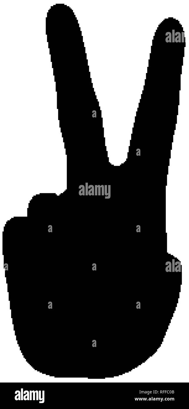 Signal victory Black and White Stock Photos & Images - Alamy