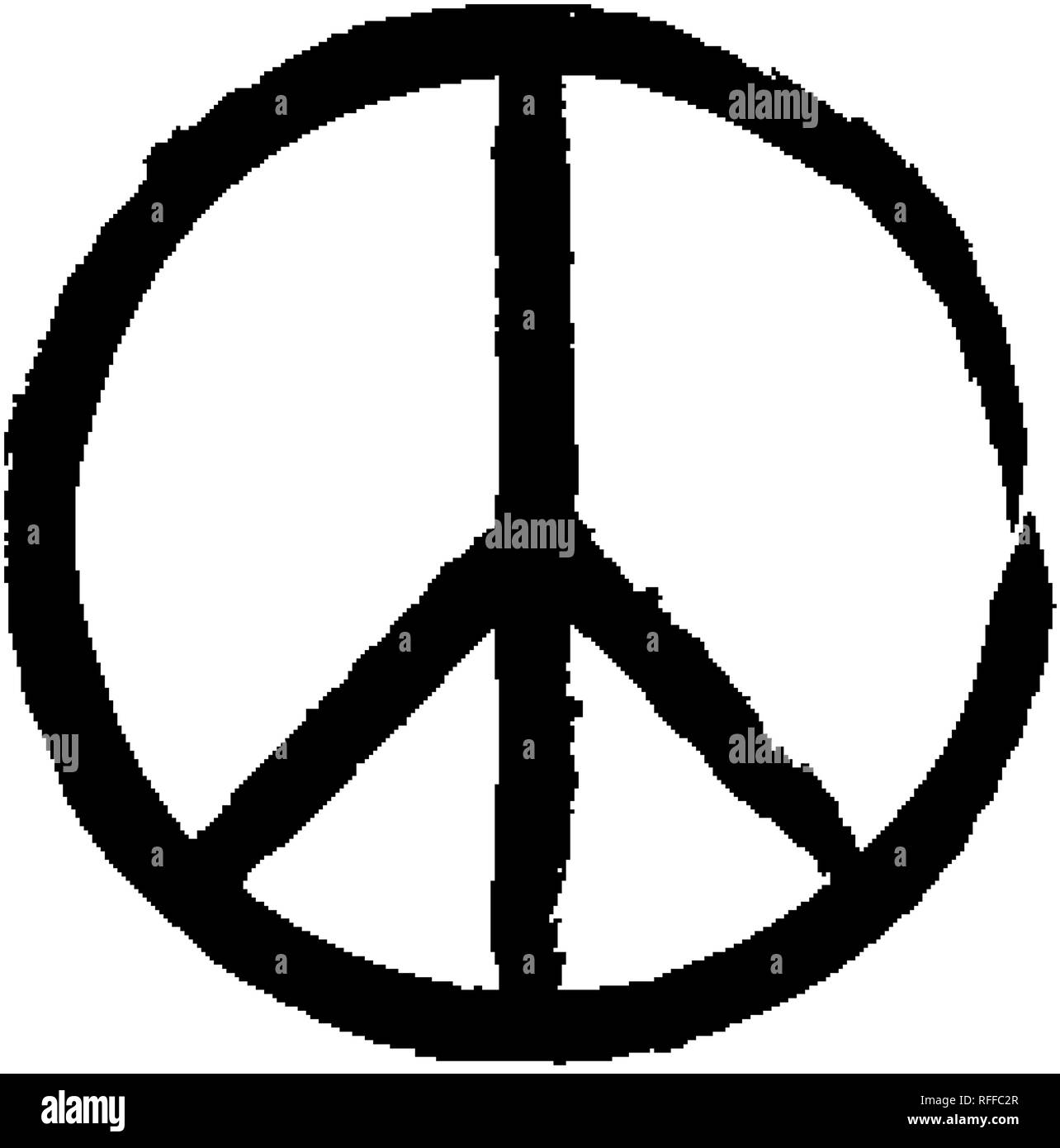 Peace sign Stock Vector Images - Alamy