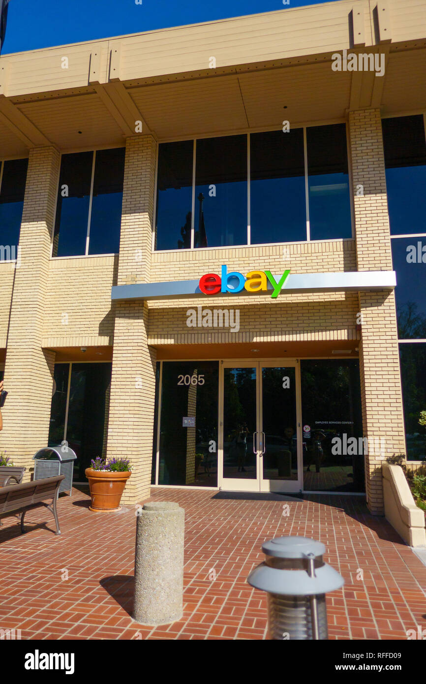 Ebay company headquarters in silicone valley outdoors Stock Photo - Alamy