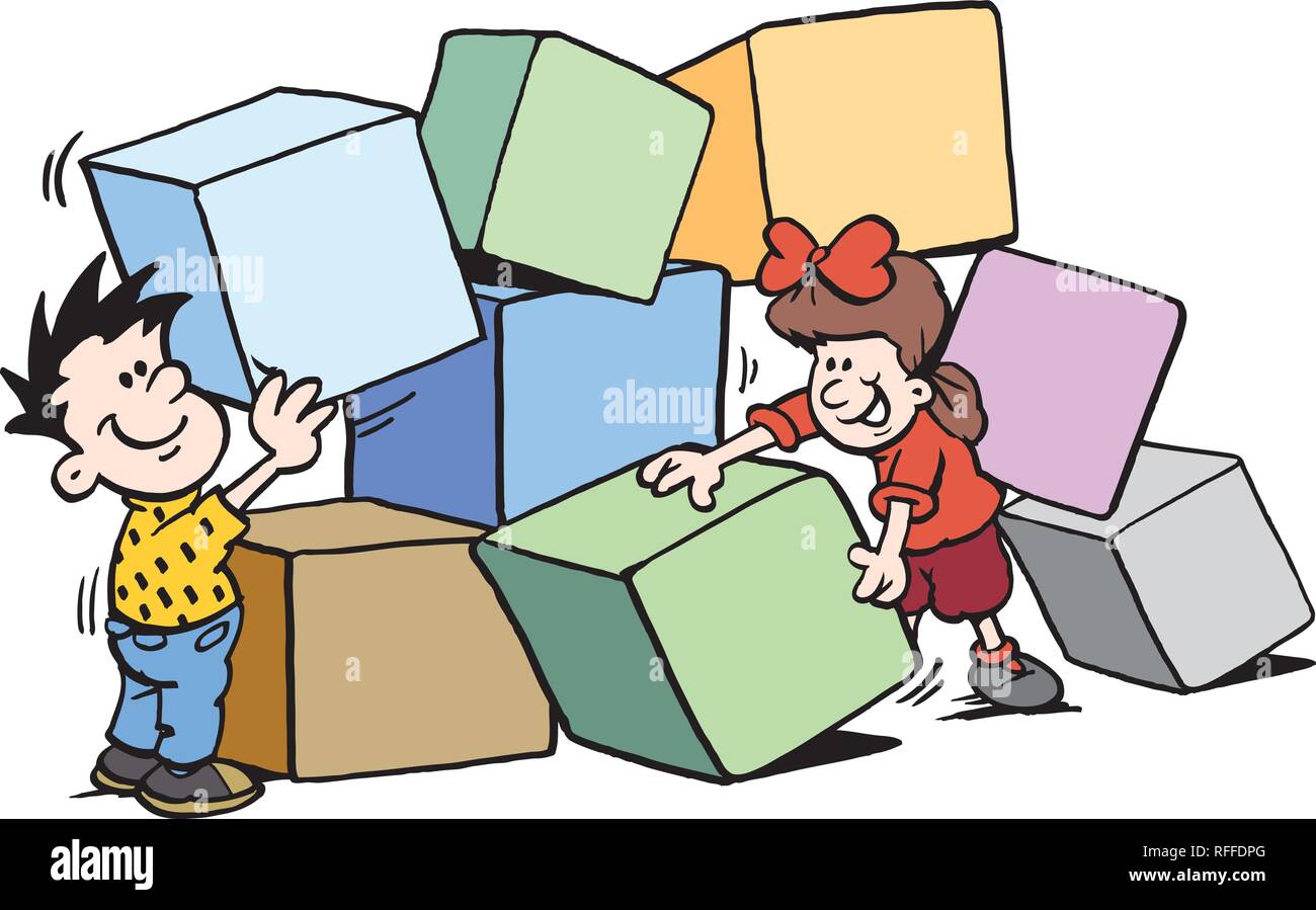 School building cartoon vector graphic hi-res stock photography and ...