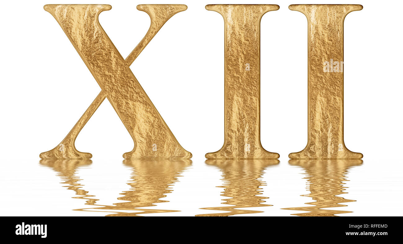 Clipart Roman Number 12