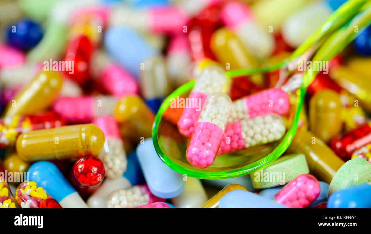 Medication background hi-res stock photography and images - Alamy