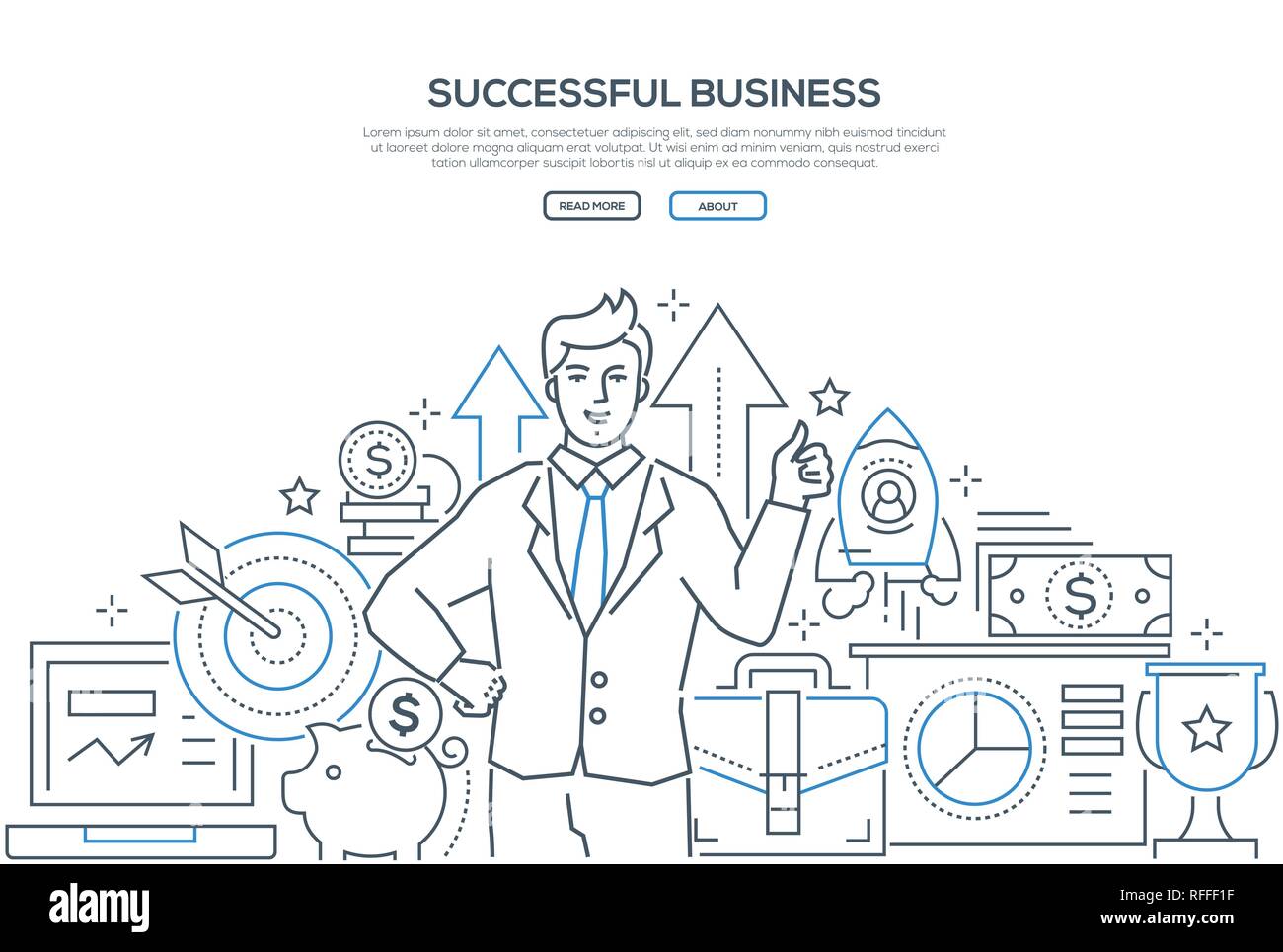 Successful design Stock Vector Images - Alamy