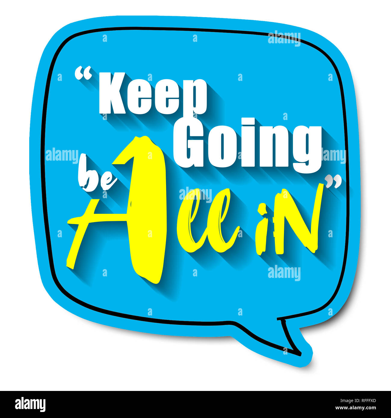 Self motivation quotes Cut Out Stock Images & Pictures - Alamy