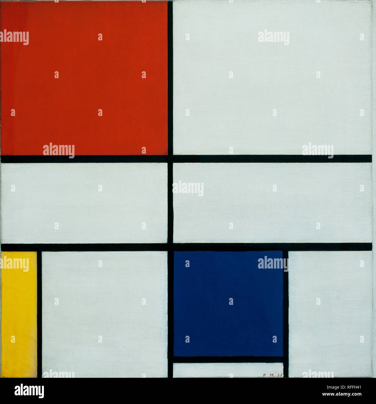 Mondrian Abstract Texture High Resolution Stock Photography and Images ...