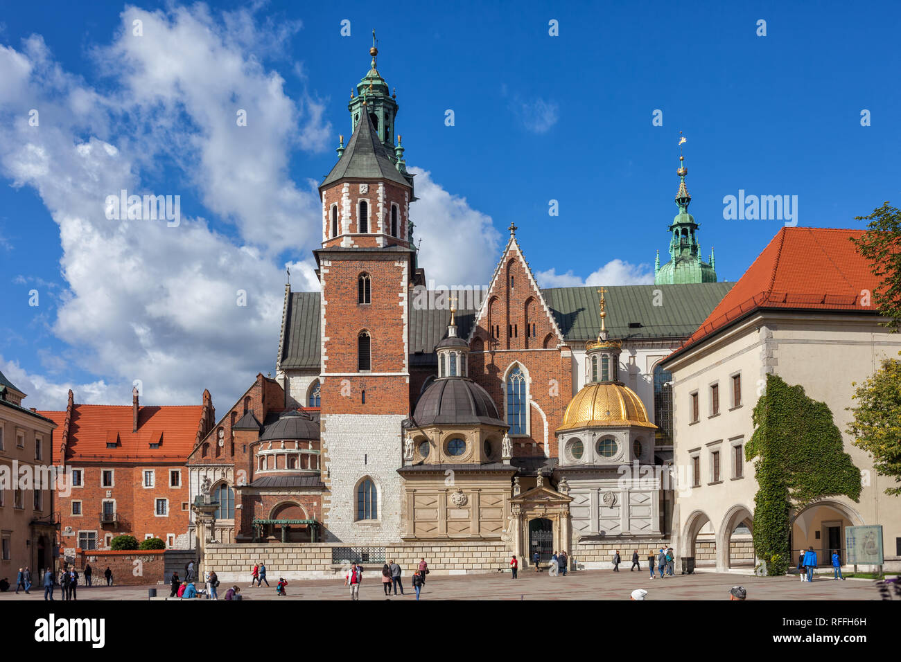 Poland, Krakow, Wawel Cathedral - The Royal Archcathedral Basilica of ...