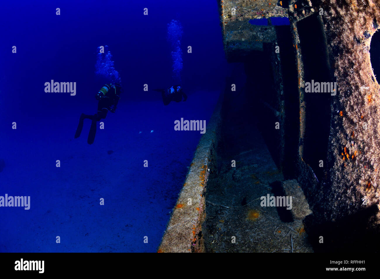 MV Rozi Wreck in Malta Stock Photo - Alamy