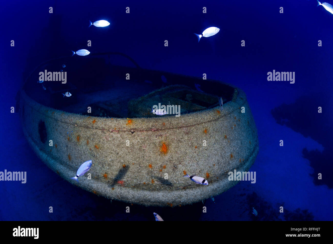 MV Rozi Wreck in Malta Stock Photo - Alamy