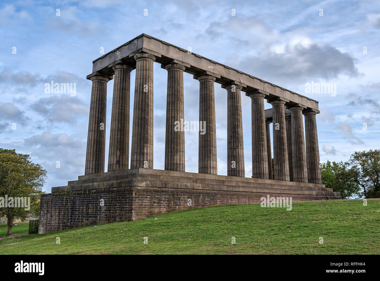 National Monument Scotland Stock Photo - Alamy