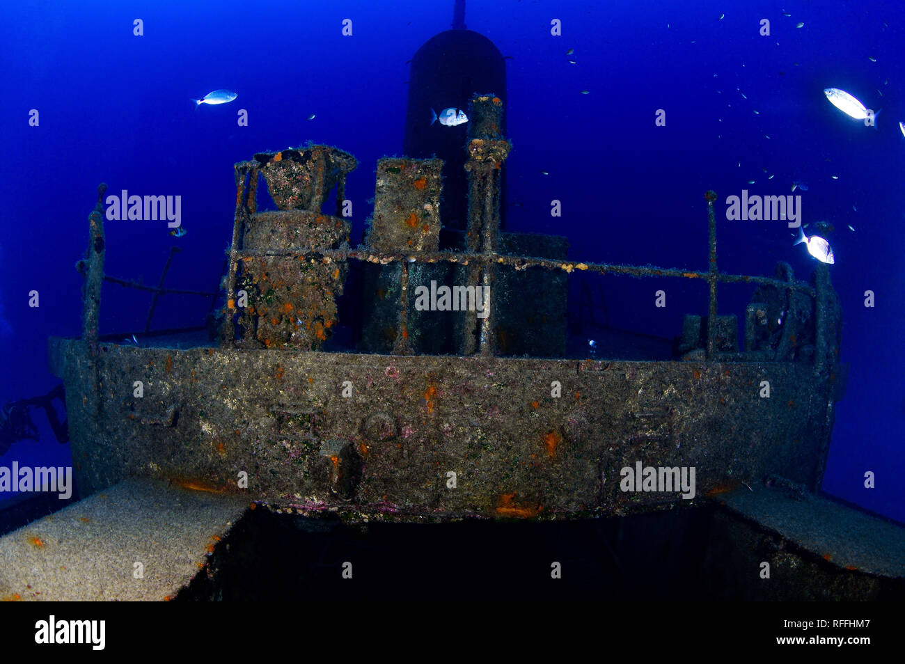 MV Rozi Wreck in Malta Stock Photo - Alamy