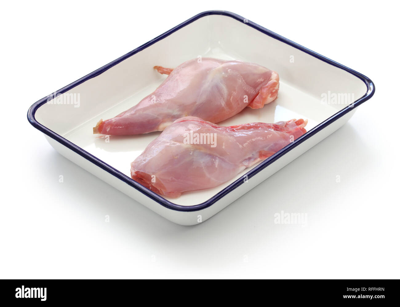 raw rabbit leg meat Stock Photo - Alamy