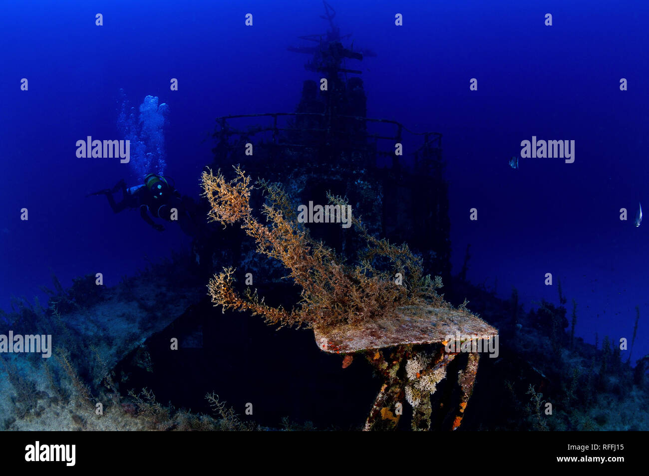 P29 Wreck in Malta Stock Photo - Alamy
