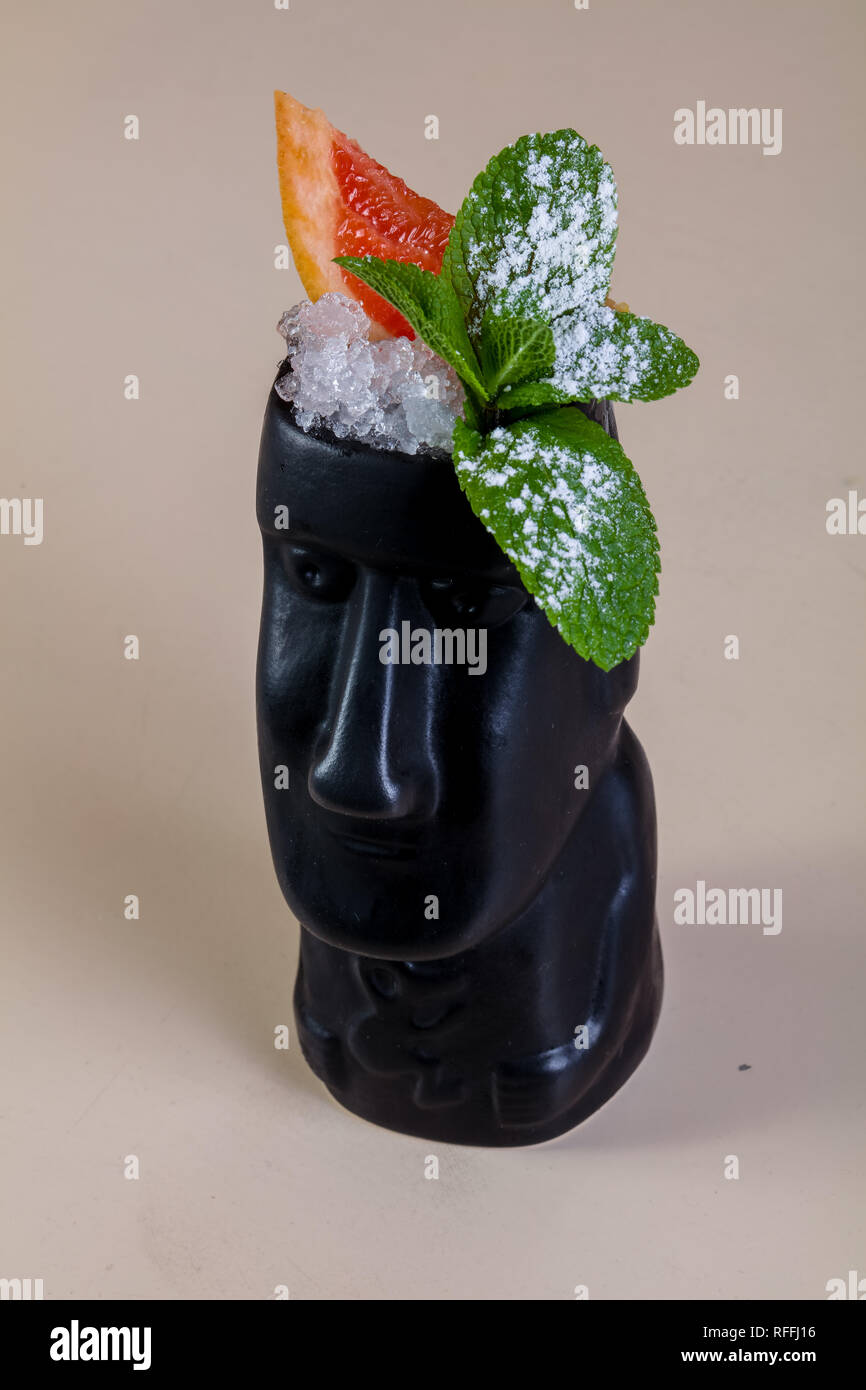 Hawaii cocktail bar drink Stock Photo - Alamy