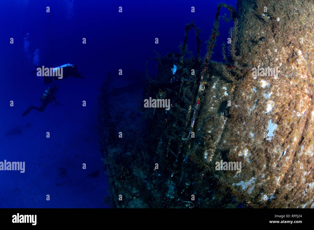 P29 Wreck in Malta Stock Photo - Alamy