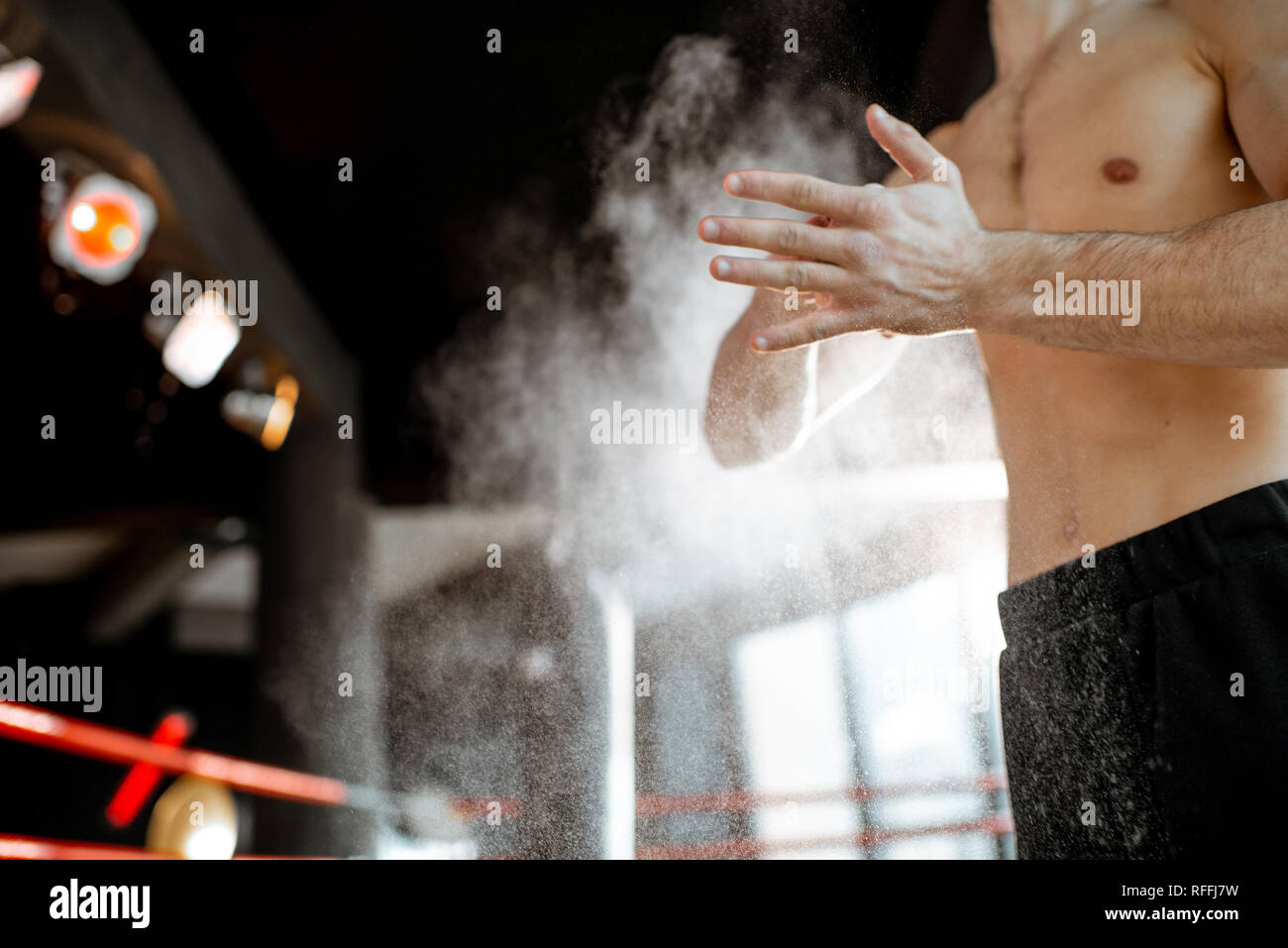 Gymnastics chalk hi-res stock photography and images - Alamy