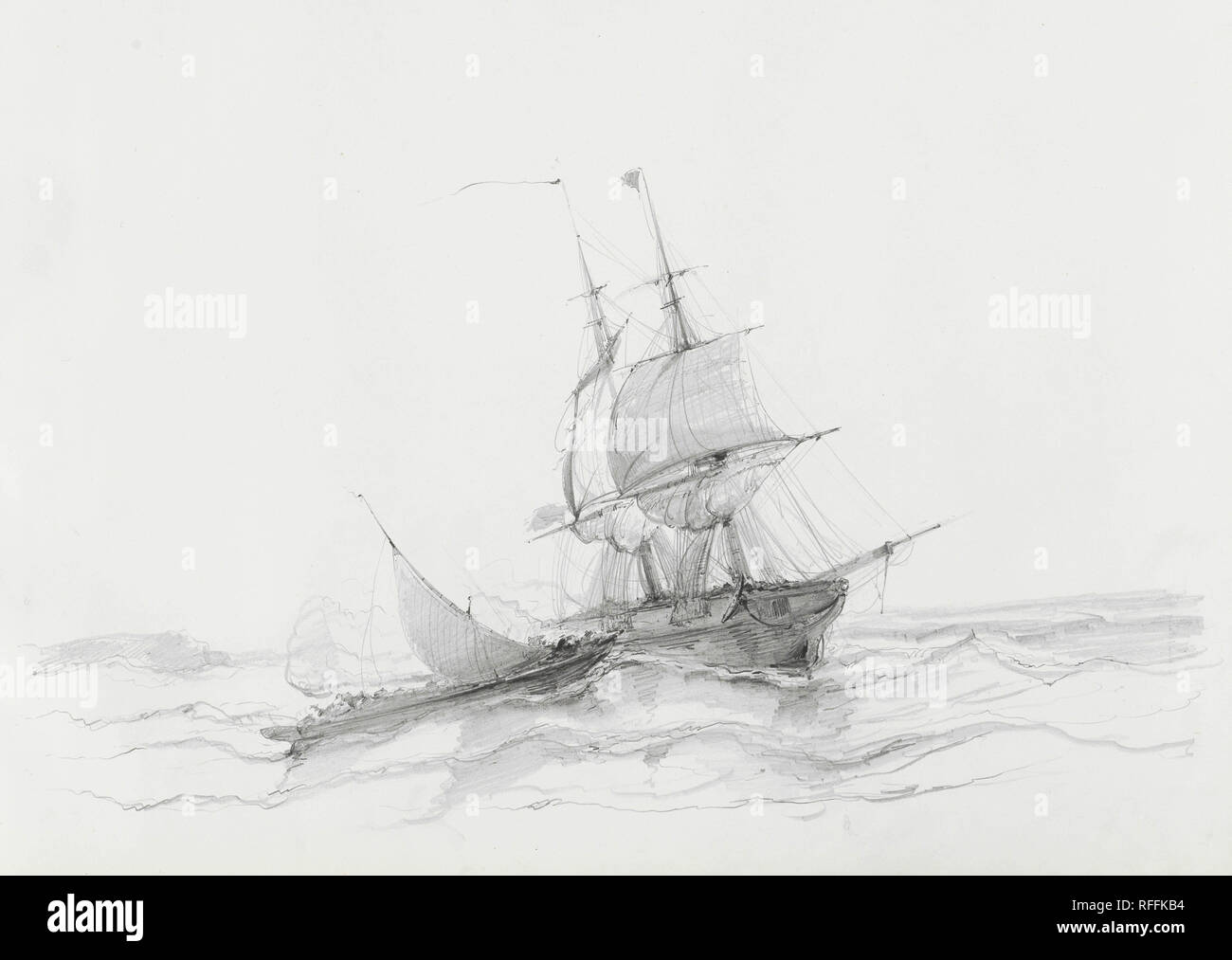 Sailing ship capsizing hi-res stock photography and images - Alamy