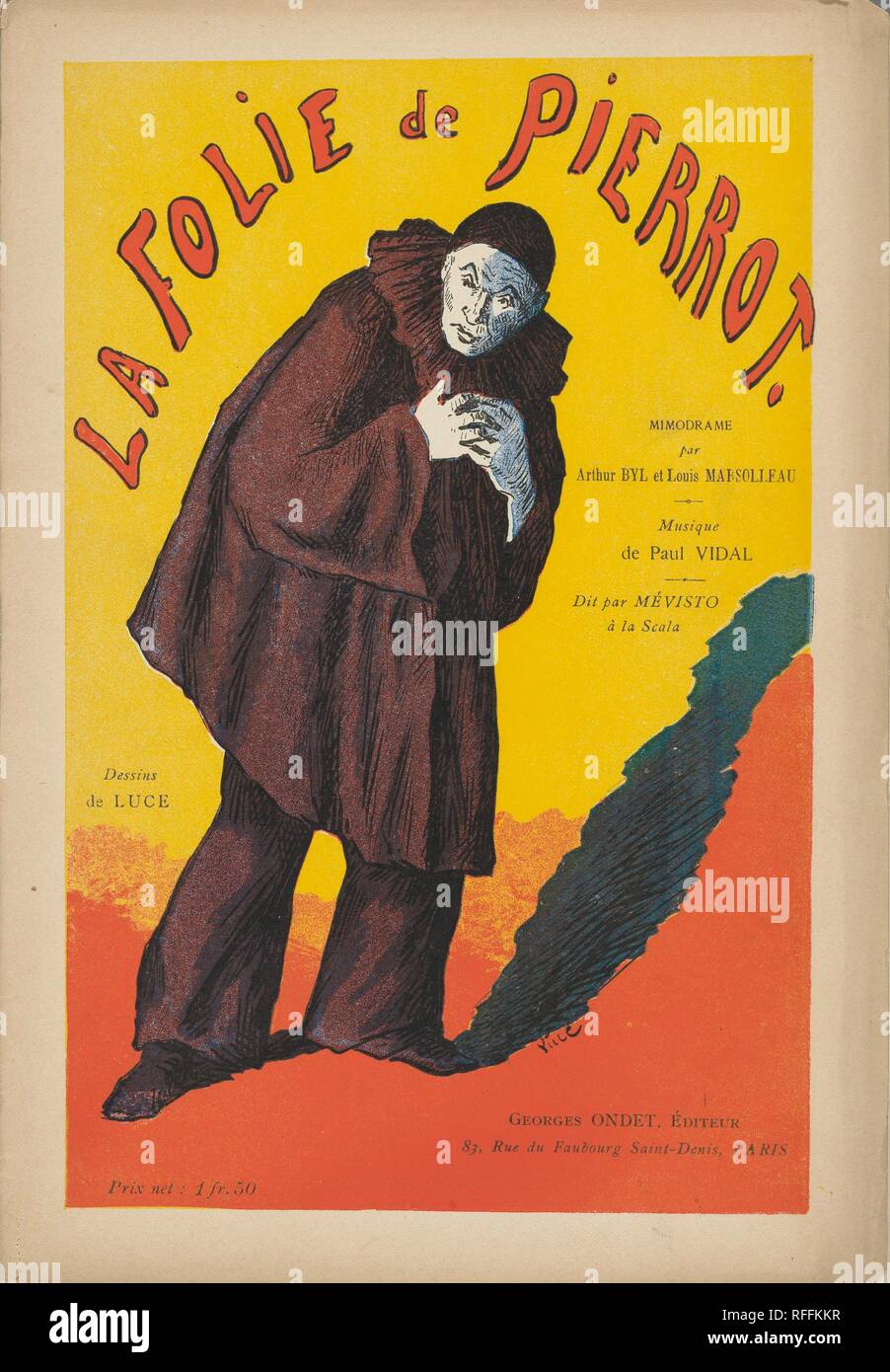 Paul as pierrot hi-res stock photography and images - Alamy