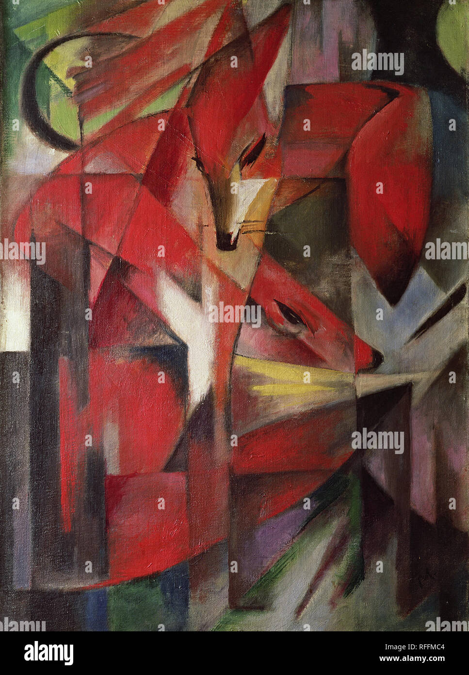 Fox Abstract Art High Resolution Stock Photography and Images - Alamy