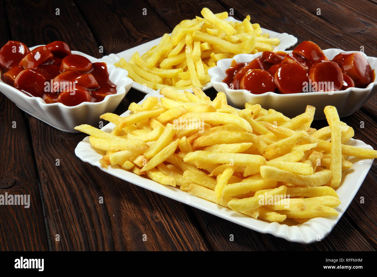 German wurst bratwurst berlin hi-res stock photography and images - Alamy