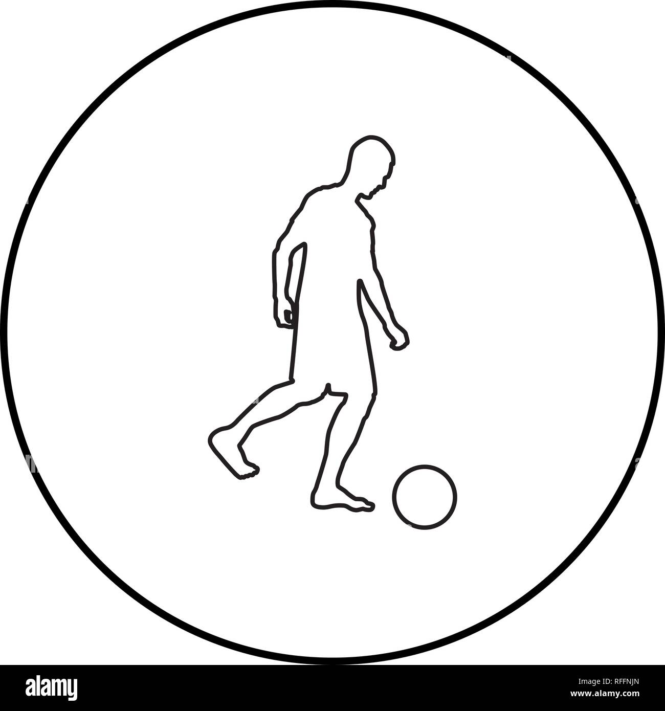 Young man in soccer football Black and White Stock Photos & Images - Alamy