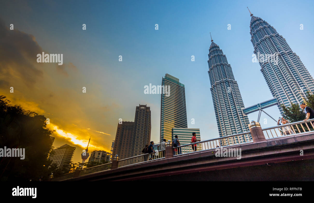 Kuala Lumpur City Centre (KLCC), Malaysia Stock Photo - Alamy