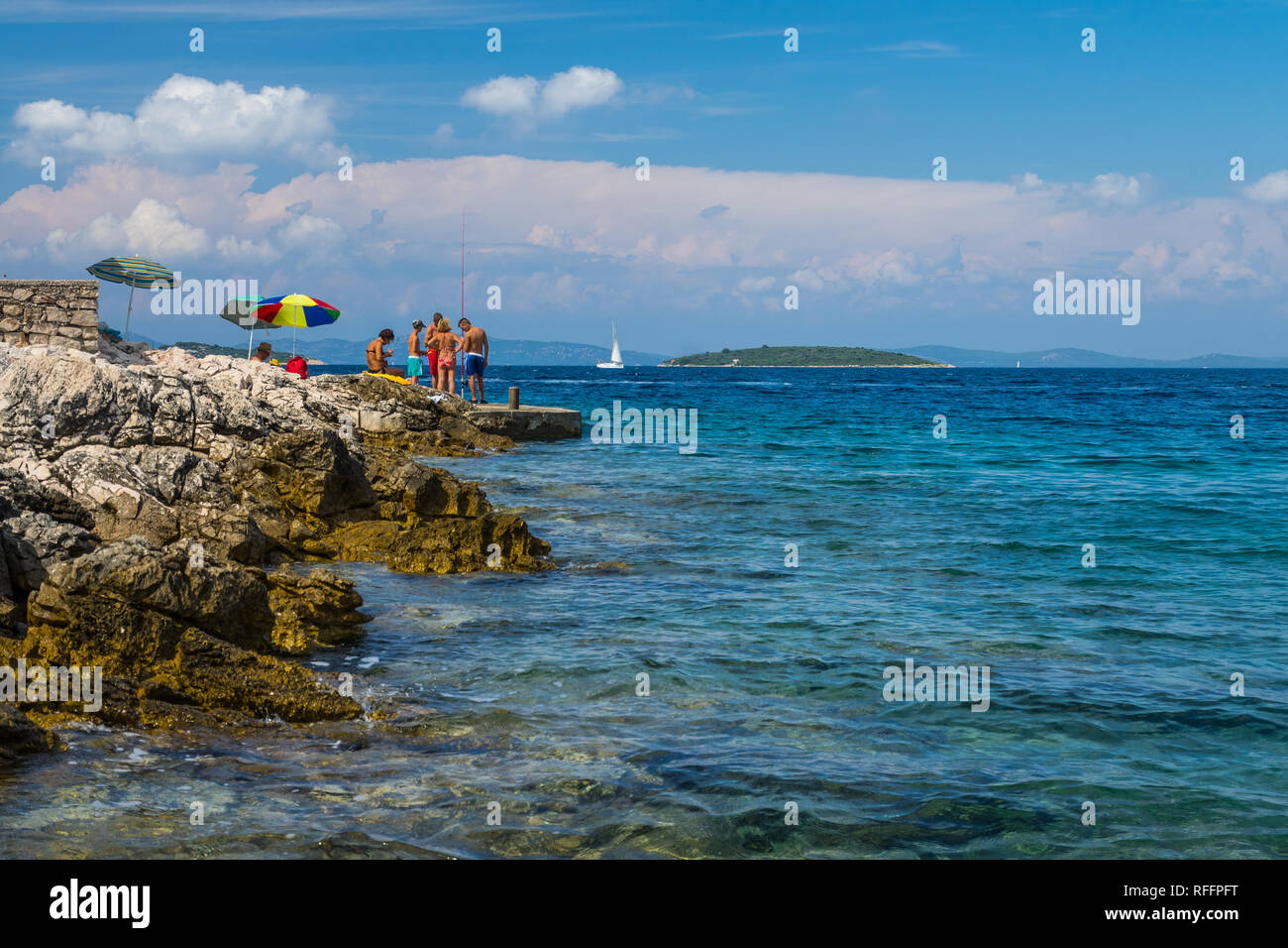 Croatia croatia sali hi-res stock photography and images - Alamy