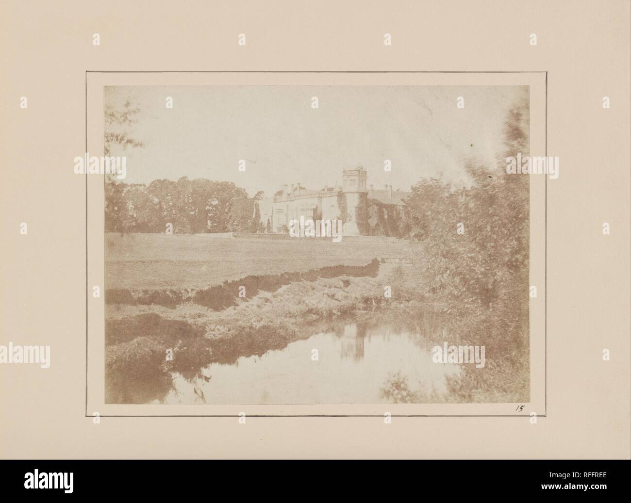 Lacock Abbey in Wiltshire. Artist: William Henry Fox Talbot (British ...