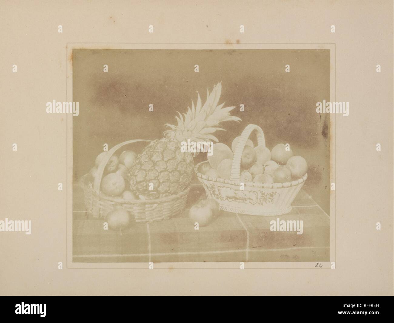 A Fruit Piece. Artist: William Henry Fox Talbot (British, Dorset 1800 ...