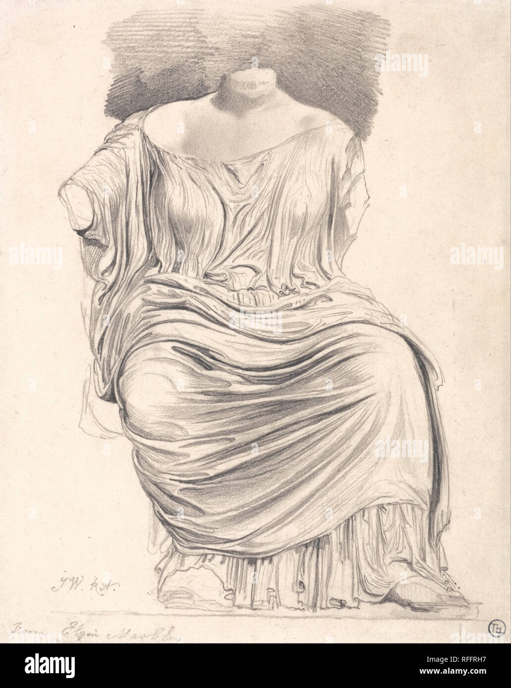 Elgin marbles drawing hi-res stock photography and images - Alamy