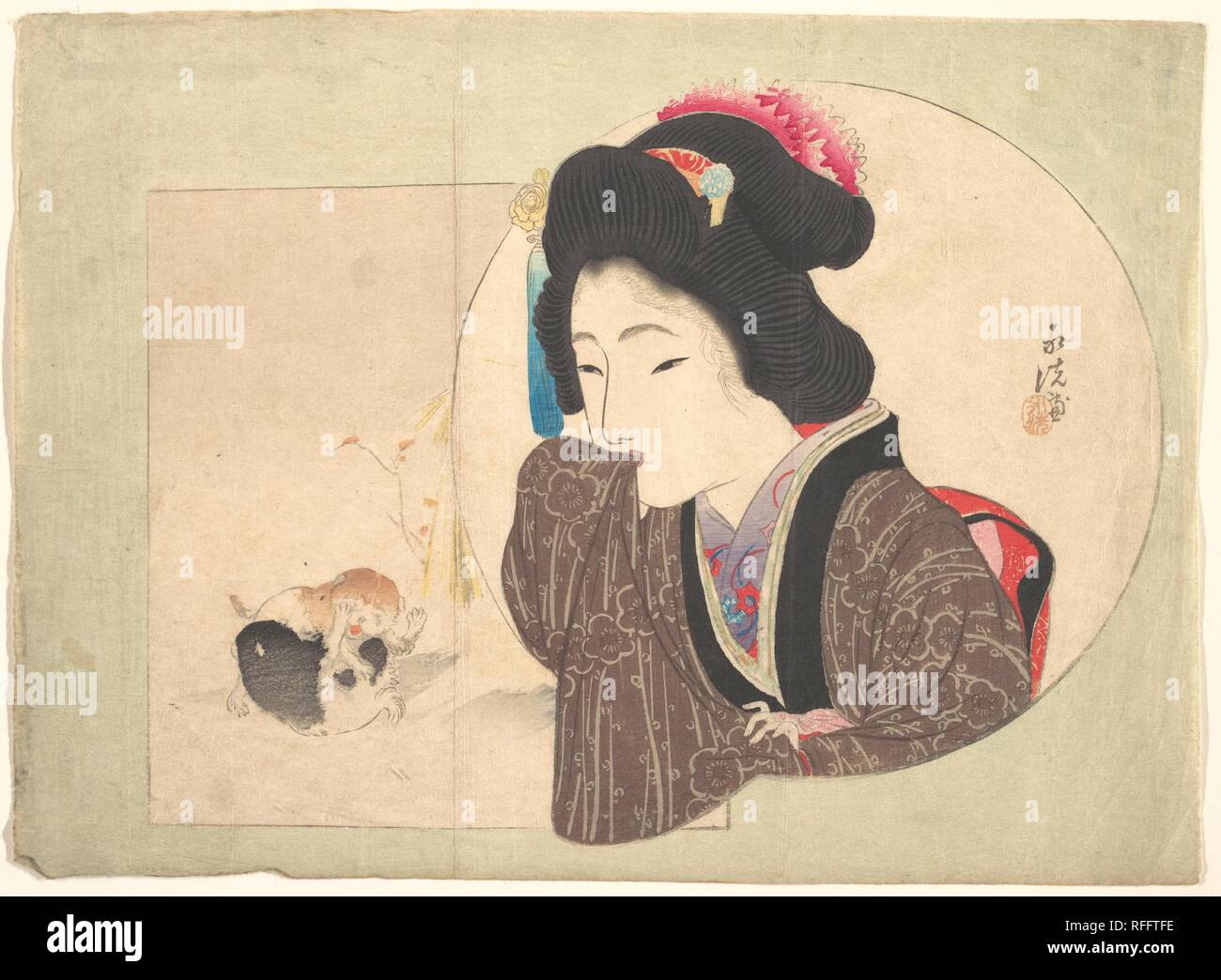 Print. Artist: Keisai Eisen (Japanese, 1790-1848). Culture: Japan ...