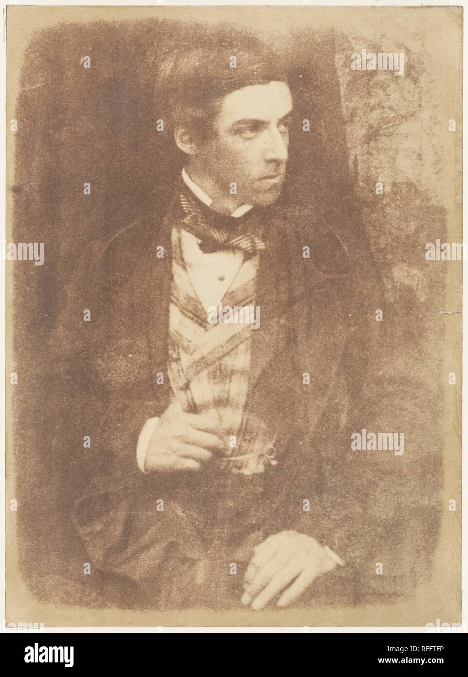 [Man]. Artist: David Octavius Hill (British, Perth, Scotland 1802-1870 ...