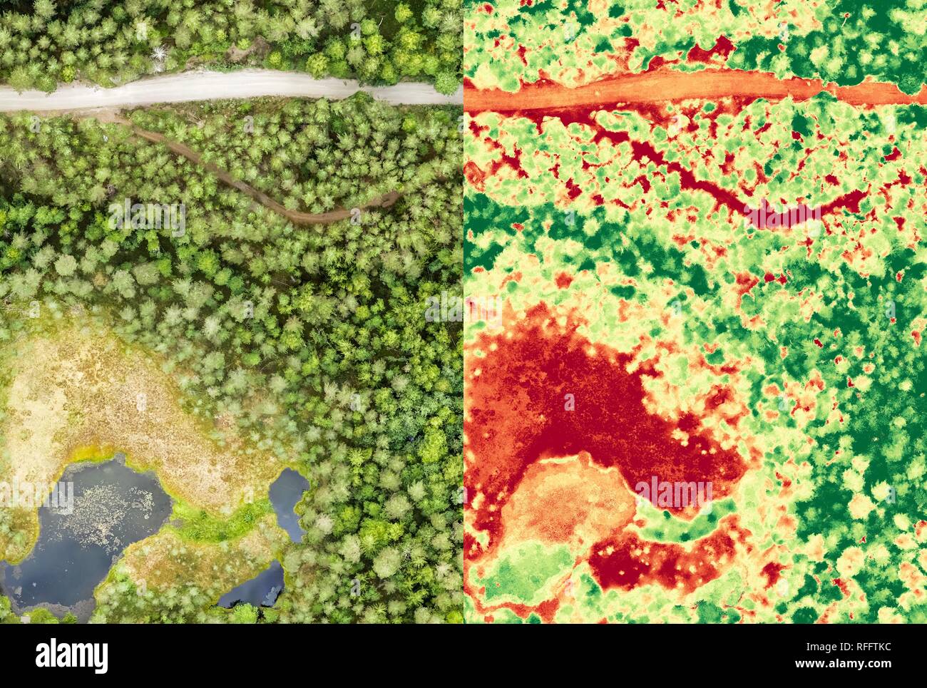 Remote sensing map hi-res stock photography and images - Alamy