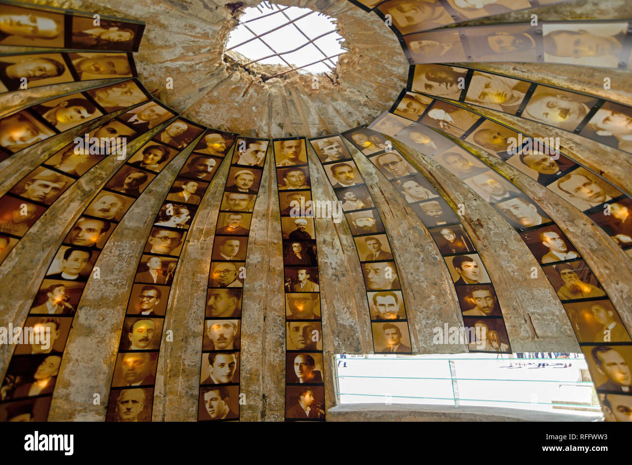 Old bunker, Museum Bunk'Art 2, City Centre, Tirana, Albania Stock Photo ...