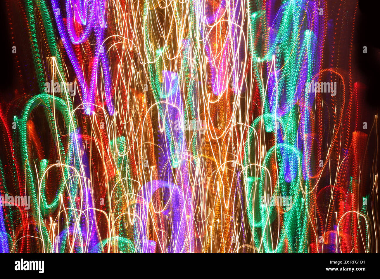 Light painting abstract designs Stock Photo - Alamy