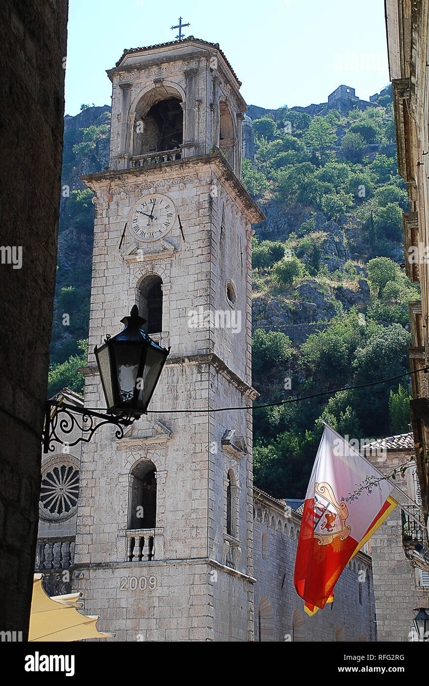 Kotor (Montenegro): Cathedral of Saint Tryphon (Sv. Tripun Stock Photo ...