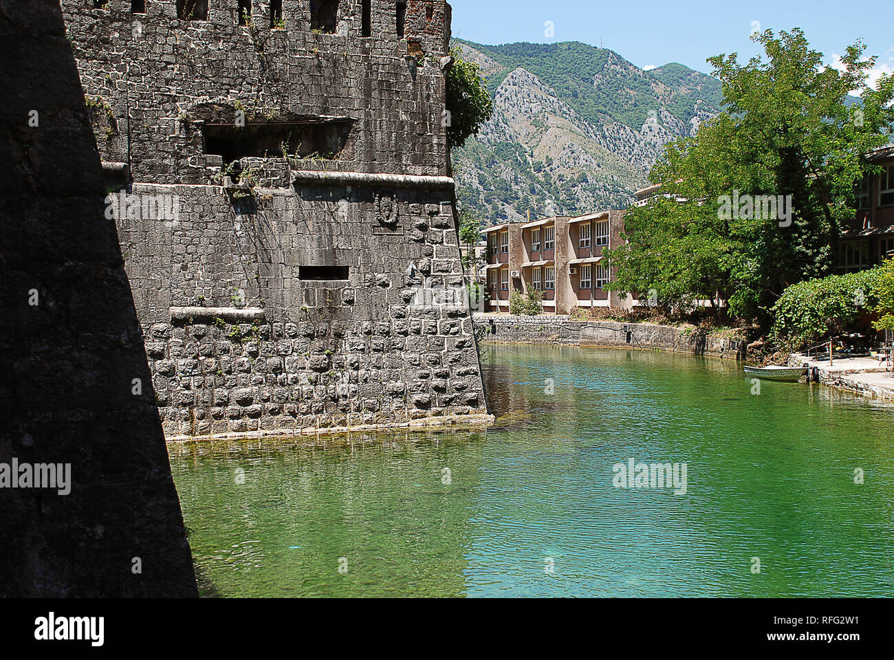 Venetian fortifications of Kotor (Montenegro Stock Photo - Alamy