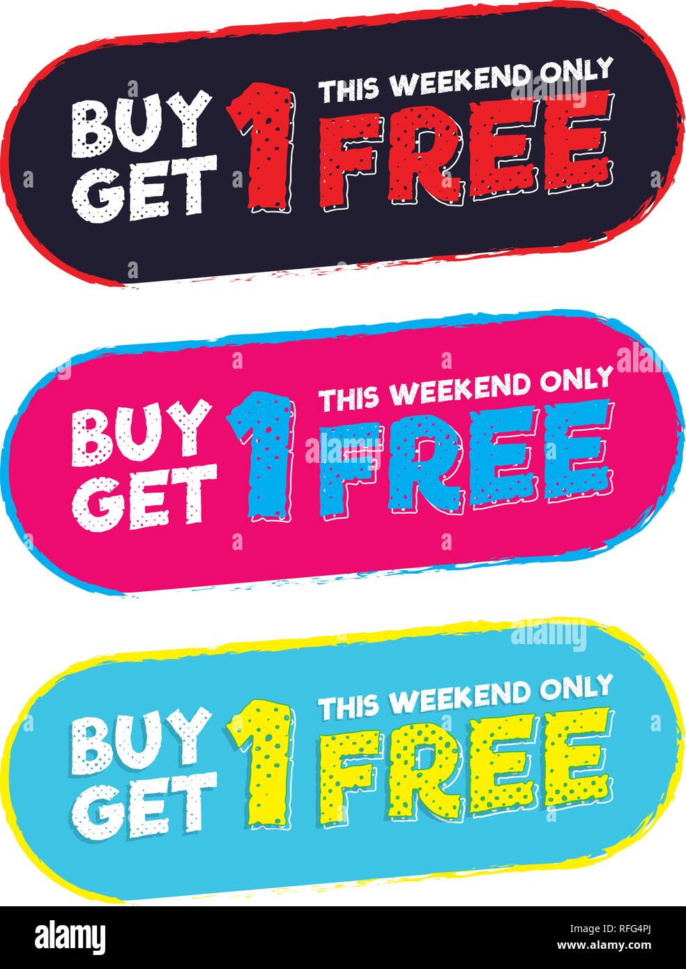 One month only Stock Vector Images - Alamy