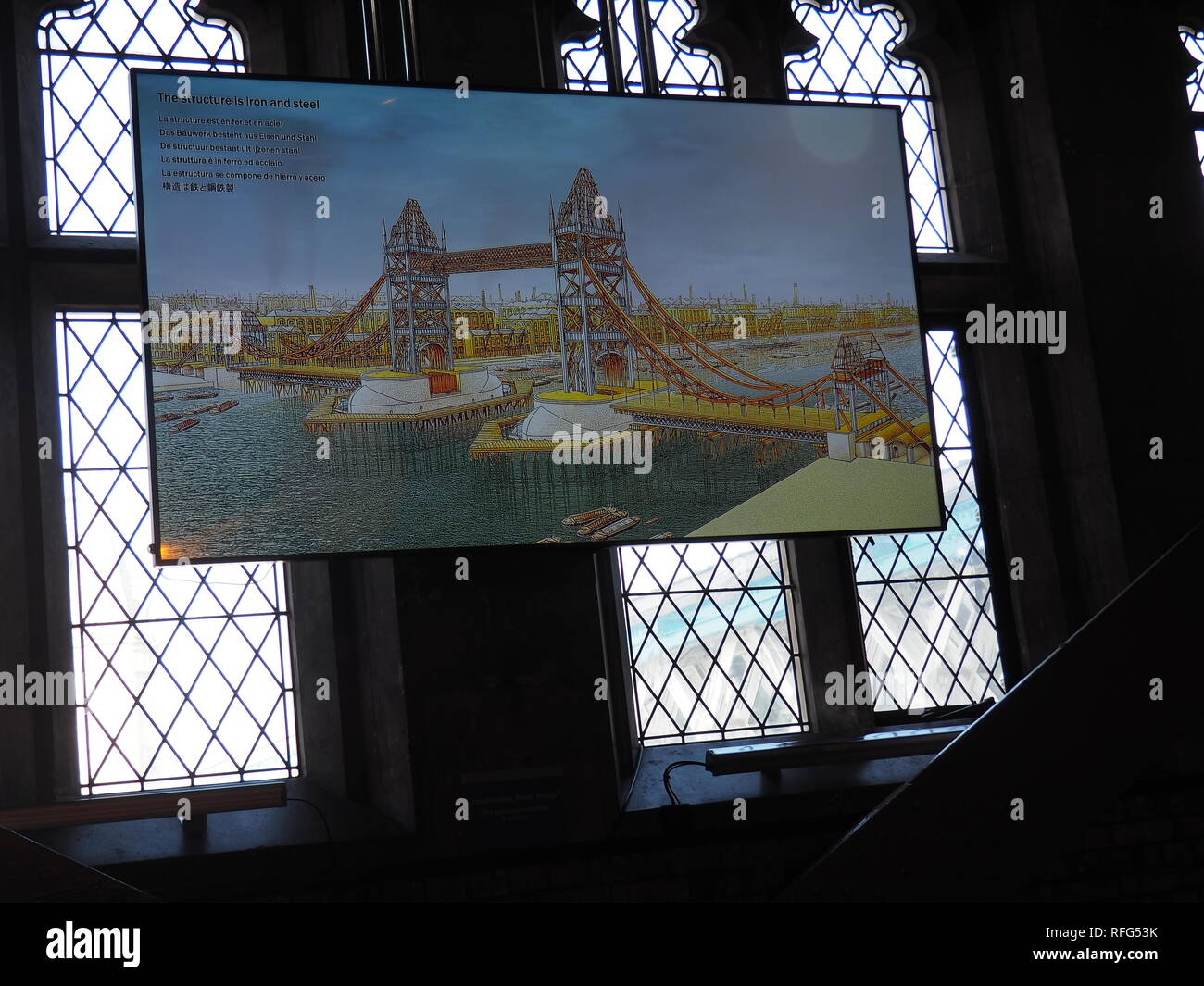 Tower bridge london inside hi-res stock photography and images - Alamy