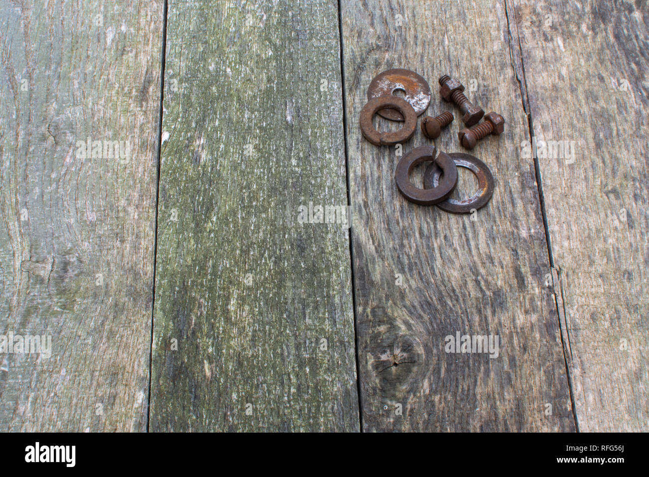 Weathered pallet wood boards aligned vertically as a background with ...