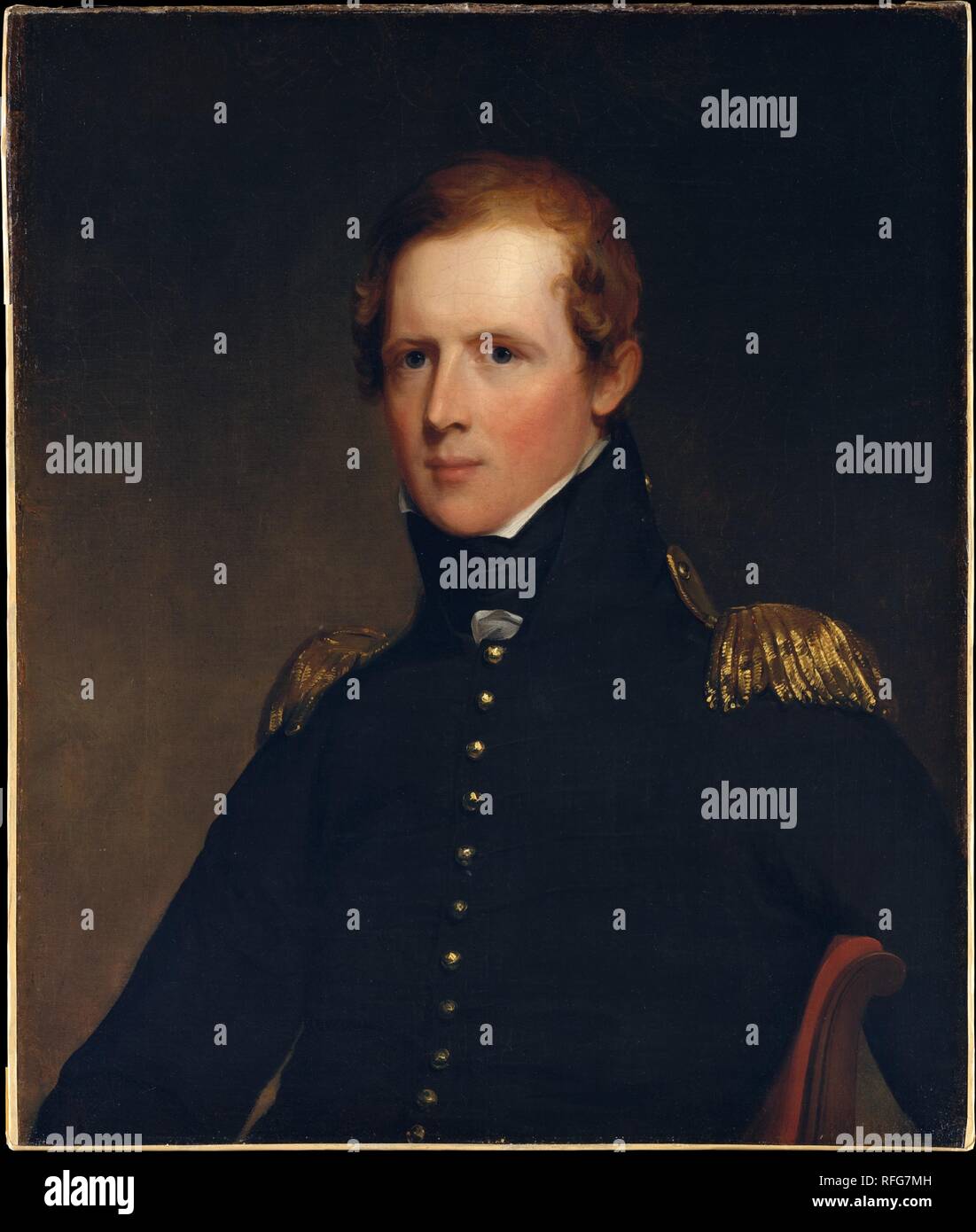 Major John Biddle. Artist: Thomas Sully (American, Horncastle ...