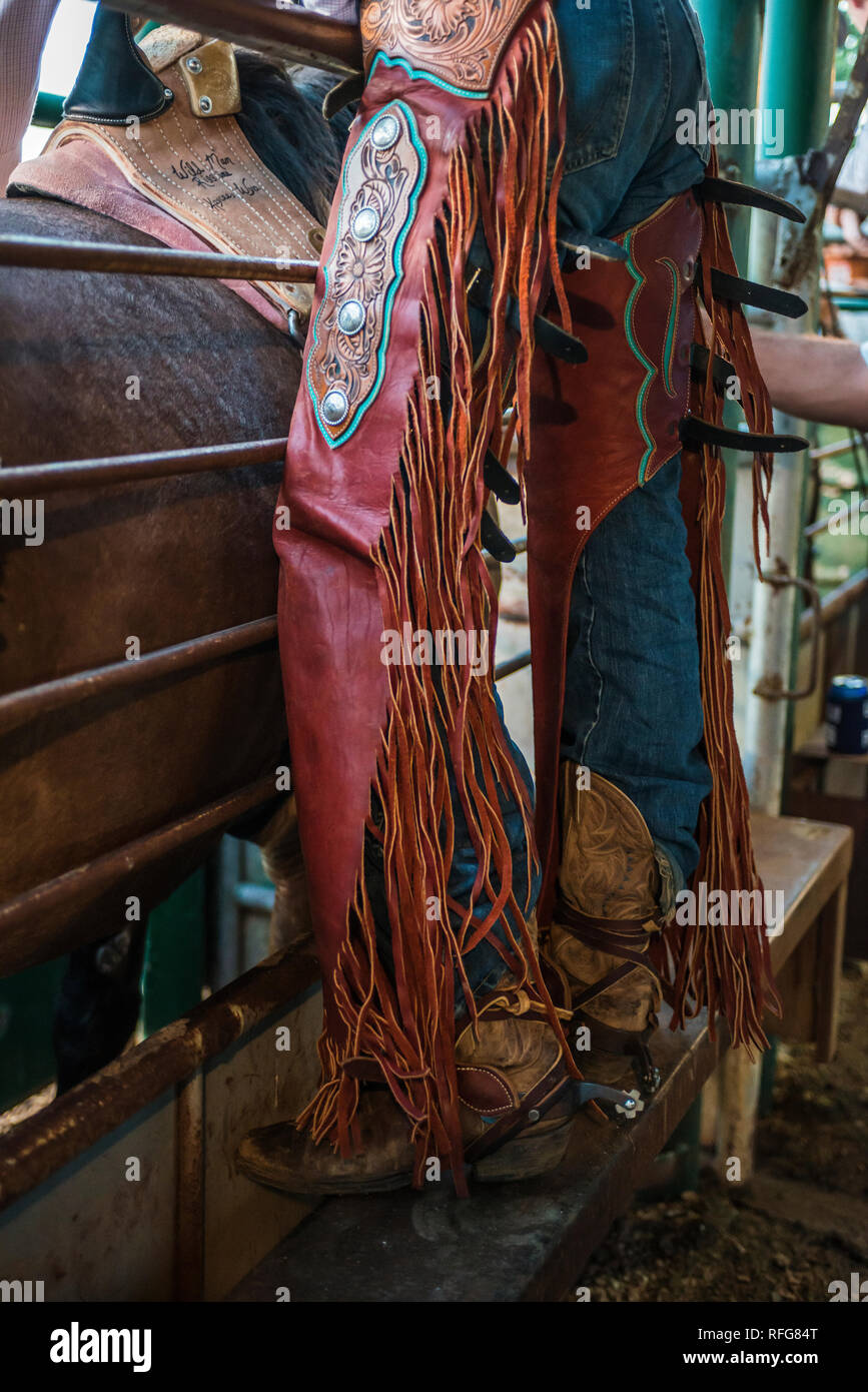 Western rodeo cowboy gear Stock Photo - Alamy