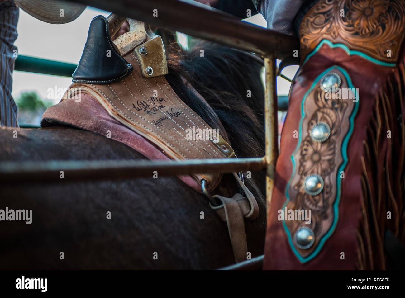 Western rodeo cowboy gear Stock Photo - Alamy