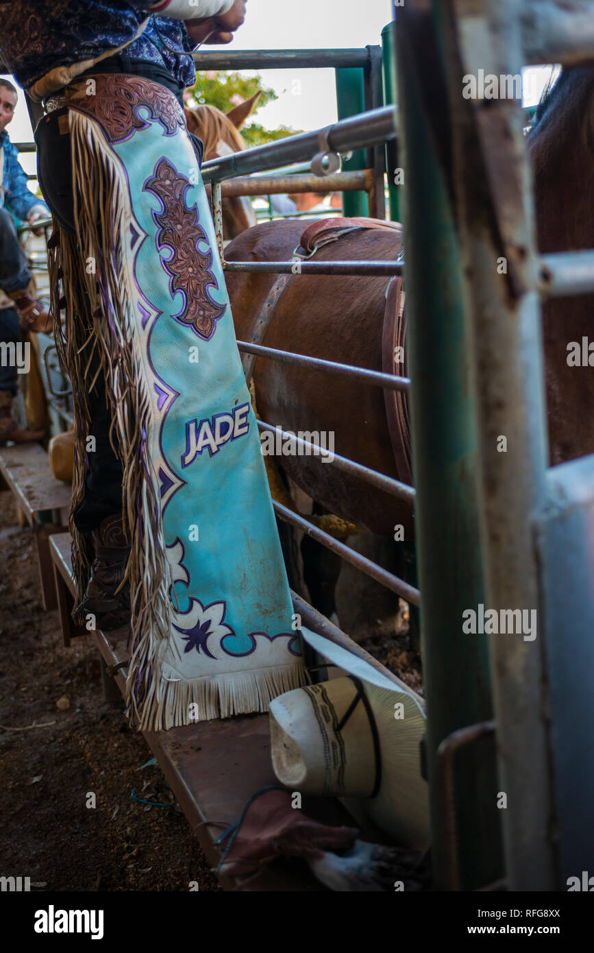 Western rodeo cowboy gear Stock Photo - Alamy