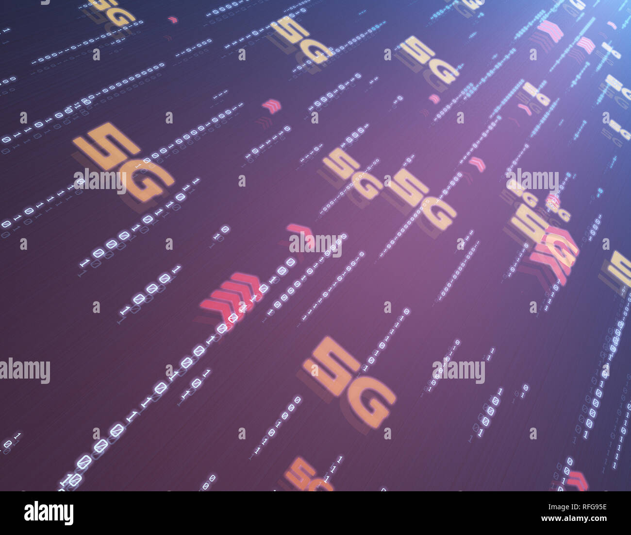 5G network technology, modern network communication Stock Photo - Alamy