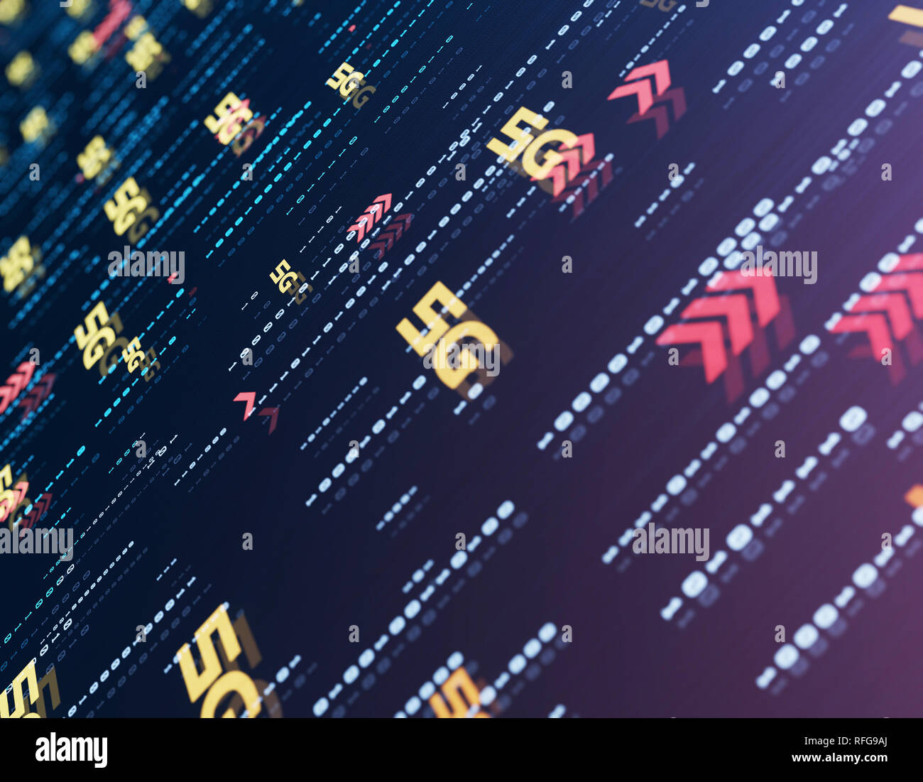 5G network technology, modern network communication Stock Photo - Alamy