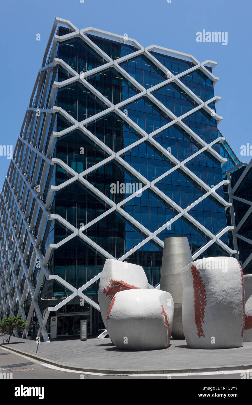 Australia, New South Wales, Sydney, Barangaroo buildings Stock Photo ...